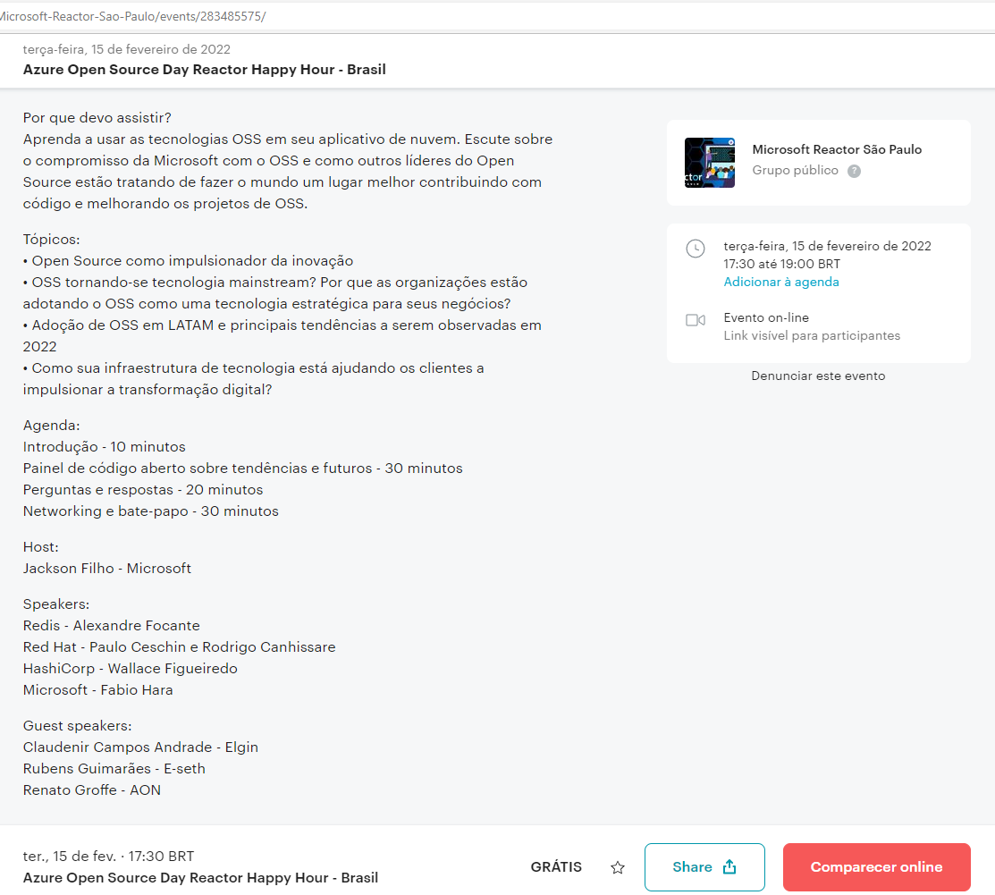 Azure Open Source Day – Evento oficial Microsoft Latam | Azure Academy - Blog